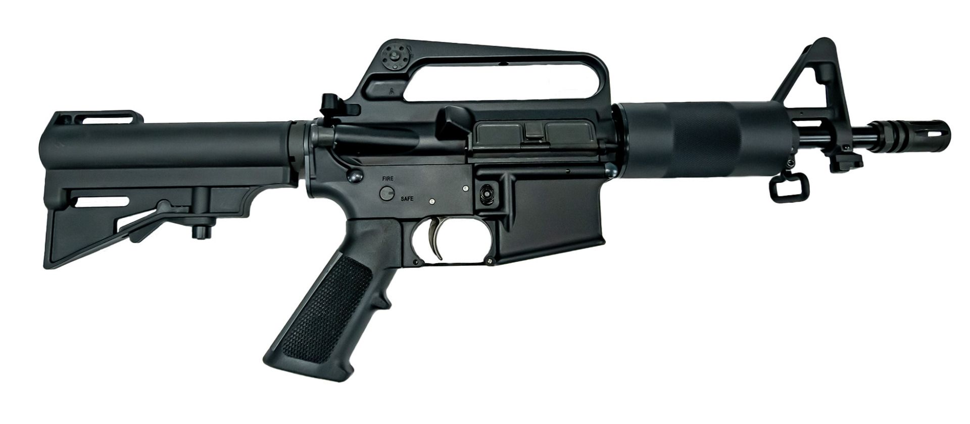 DPMS DP-15 KITTY KAT 5.56 7.5" A2 HANDLE 4" KNURLED HANDGUARD CAR STYLE ...